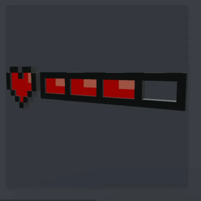 Limited | 8-Bit HP Bar - Game Item - Gameflip