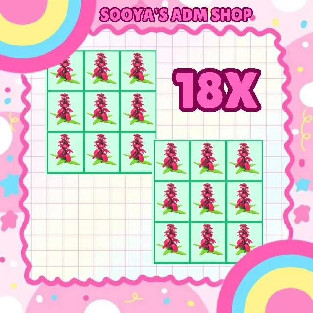 Adopt Me! x18 Snapdragon Flower - Adopt Me Game Item - Gameflip