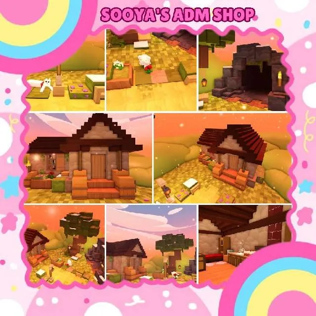 Adopt Me! Minecraft Style House Build - Adopt Me Game Item - Gameflip
