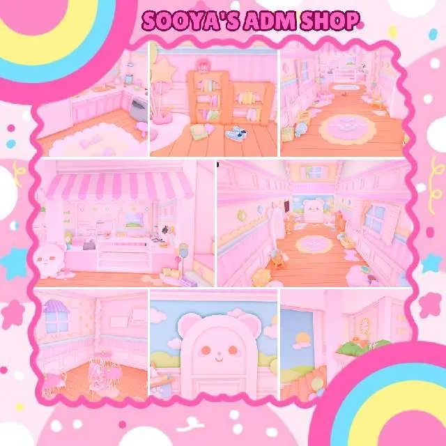 Adopt Me! Cute Cafe/Grinding House Build - Adopt Me Game Item - Gameflip