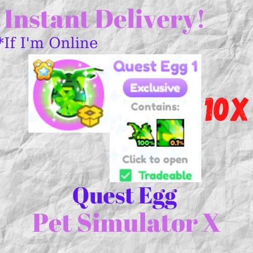 Quest Egg - Game Items - Gameflip