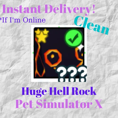 Huge Hell Rock - Pet Simulator X Game Items - Gameflip