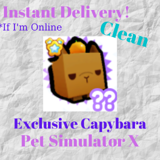 Exclusive Capybara - Game Items - Gameflip
