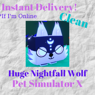 Huge Nightfall Wolf - Game Items - Gameflip