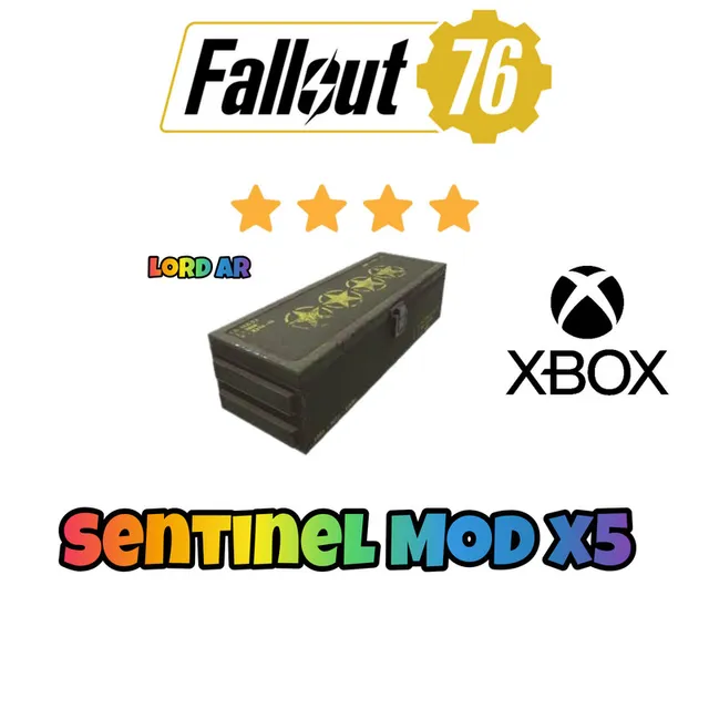 Sentinel Mod x5 - Fallout 76 Game Item - Gameflip