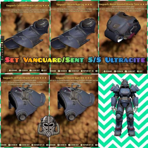 Apparel | Set Vanguard/Sent 5/5 U - Game Items - Gameflip