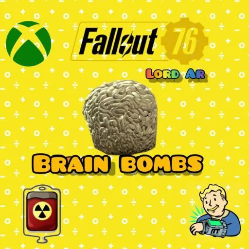 Aid | 100x Brain Bombs - Fallout 76 Game Items - Gameflip