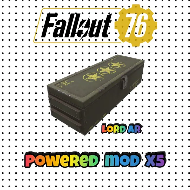 Powered Mod 5x - Fallout 76 Game Item - Gameflip