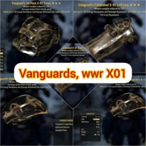 X01 Van/Wwr 5/5 - Fallout 76 Game Items - Gameflip