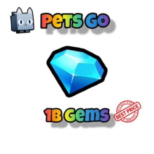 1B Gems Pet Go - Game Item - Gameflip