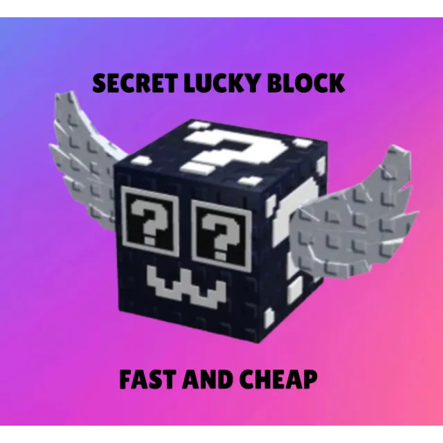 SECRET LUCKY BLOCK - Game Item - Gameflip