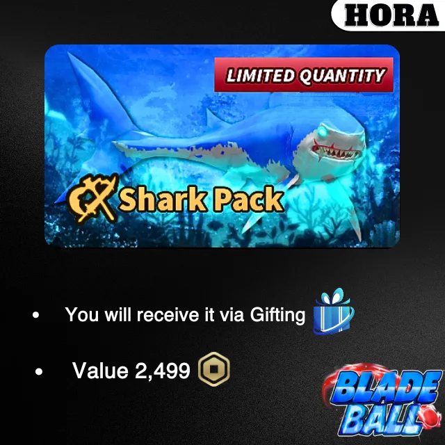 Shark Pack - Roblox Game Items - Gameflip