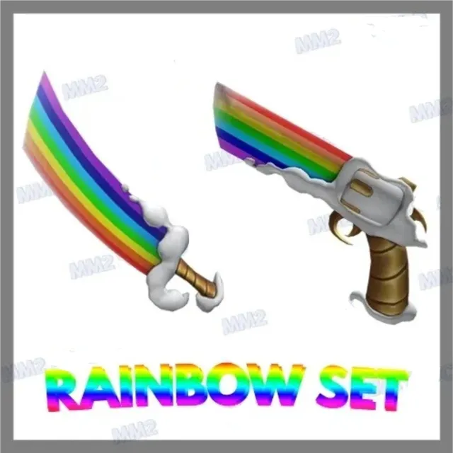 rainbow set mm2 - Game Item - Gameflip