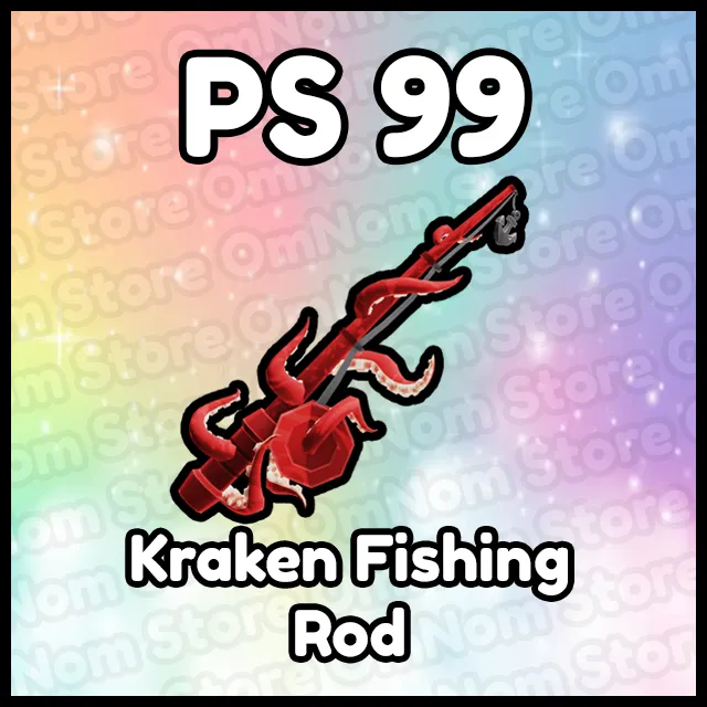 Kraken Fishing Rod - Pet Simulator 99 Game Item - Gameflip
