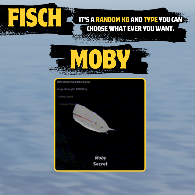 MOBY - FISCH - Other Game Item - Gameflip