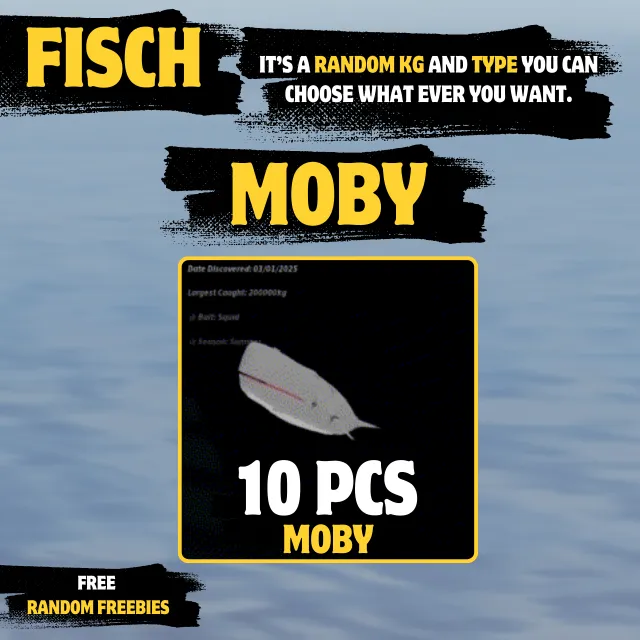 MOBY - FISCH - Other Game Item - Gameflip