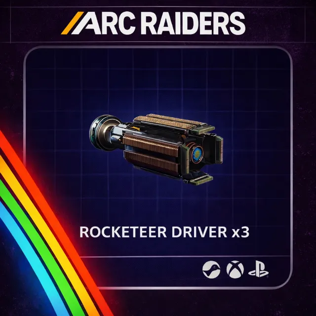 ARC RAIDERS ROCKETEER DRIVER x3 - ARC Raiders Game Item - Gameflip