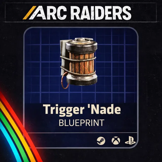 ARC RAIDERS TRIGGER NADE - BLUEPRINT - ARC Raiders Game Item - Gameflip