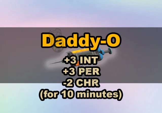 x5000 Daddy-o (+3 Intelligence, +3 Perception and -2 Charisma for 10 ...