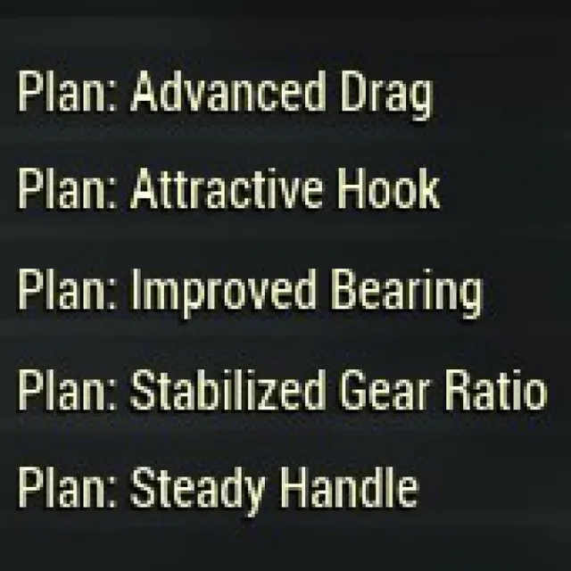 All 5 Fishing rod upgrade mod plans [Advanced drag/Attractive hook ...