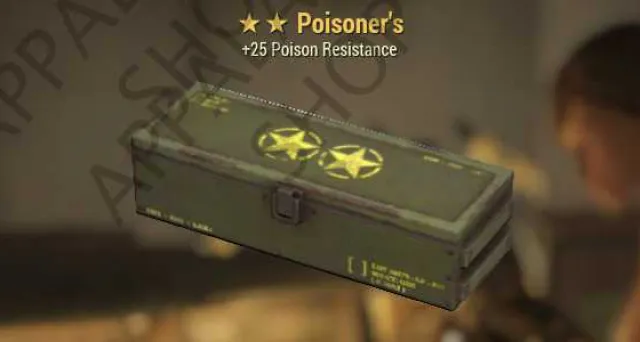 Poisoner's Mod (+25 Poison Resistance) - Fallout 76 Game Items - Gameflip