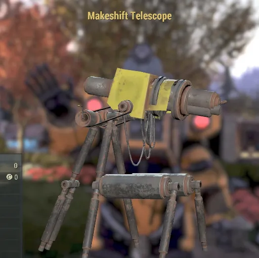 makeshift telescope - Fallout 76 Game Item - Gameflip