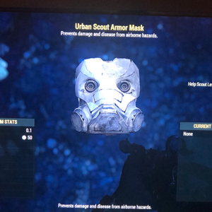 Apparel | Urban Scout Armor Mask - Game Items - Gameflip