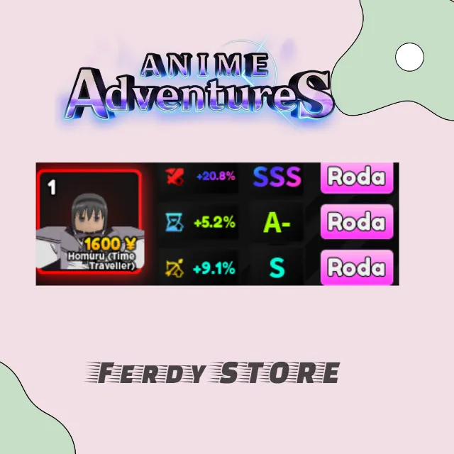 Homuru EVO GOOD STAT SSS DMG - Anime Adventure Game Item - Gameflip