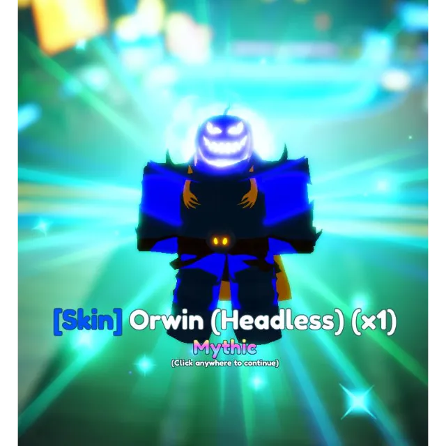 Skin Orwin Anime Adventure - Anime Adventure Game Item - Gameflip