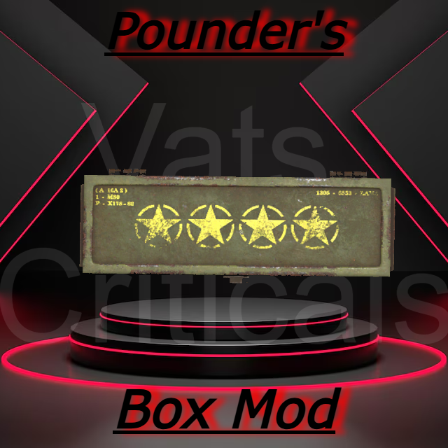 NEW!! Pounder's Box Mod - Fallout 76 Game Items - Gameflip