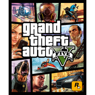 GTA 5 Grand Theft Auto V redeem on https://socialclub.rockstargames.com ...