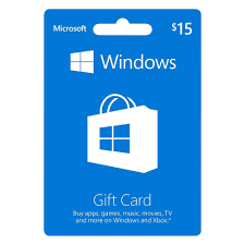 Microsoft Windows Store Gift Card $15 (Digital Code) - Xbox Gift Card ...