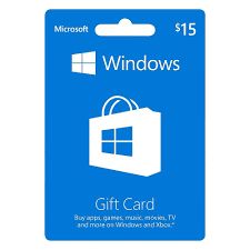 Microsoft Windows Store Gift Card $15 (Digital Code) - Xbox Gift Card ...