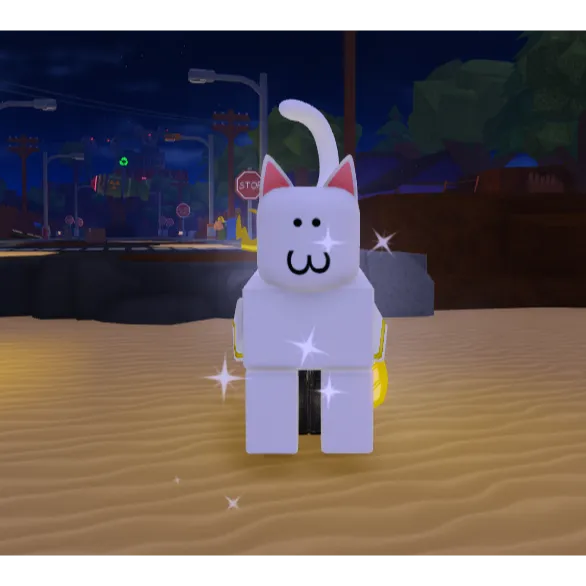 Secret White Cat - Dig It! - Dig It Game Item - Gameflip
