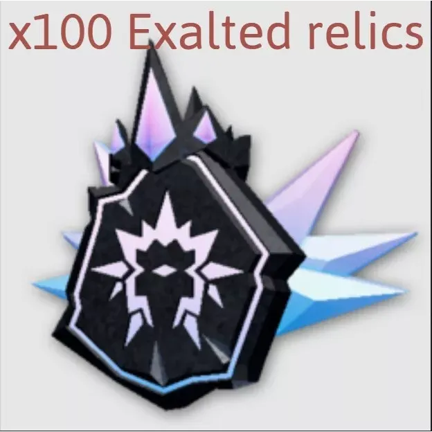 Fisch 100 Exalted relics! Read Description - Other Game Items - Gameflip