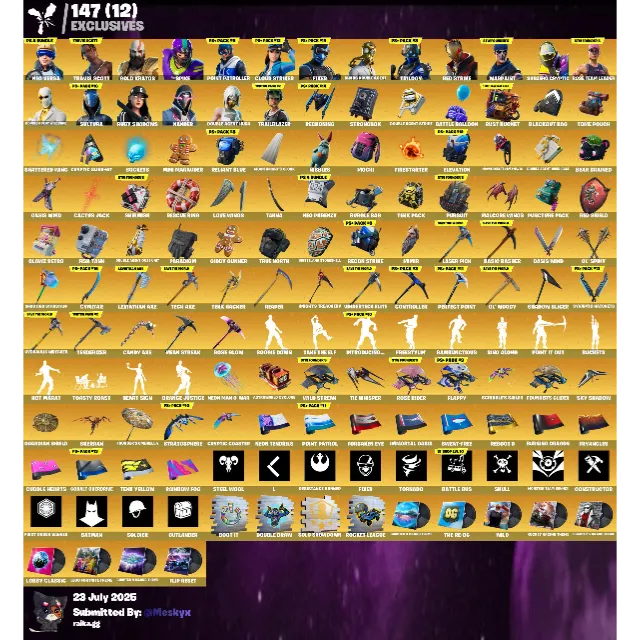 Fortnite Account with travis scotty, twitch prime and PSN exclusives ...