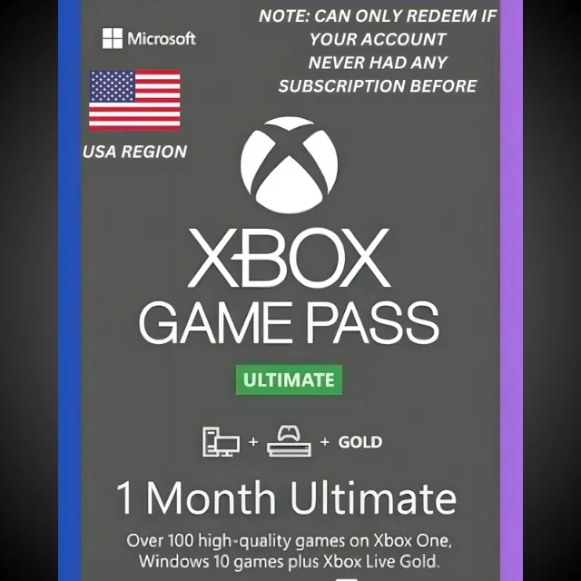 Xbox Gamepass Ultimate - Xbox Game Pass Gift Card - Gameflip