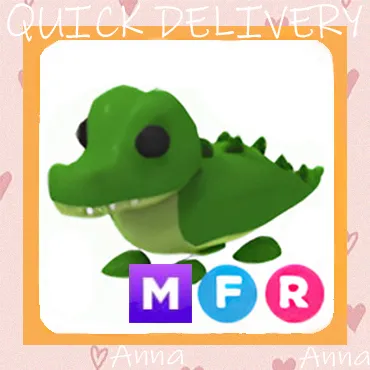 Limited | MFR Crocodile - Adopt Me Game Item - Gameflip