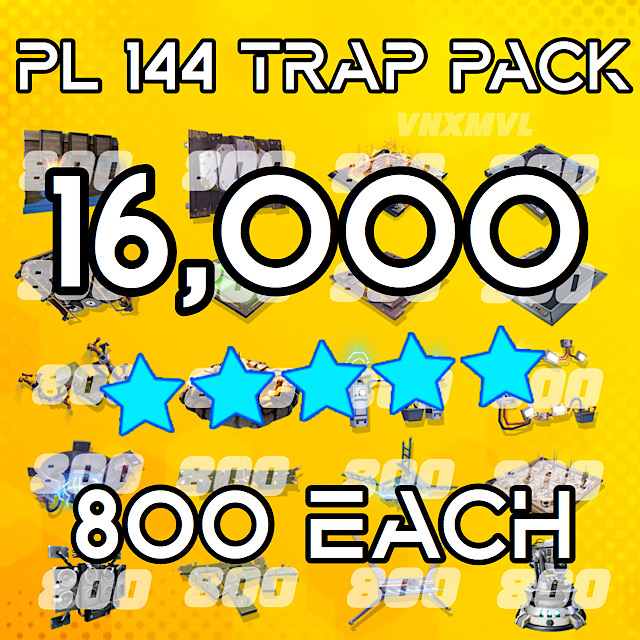 144 TRAP PACK - Game Items - Gameflip