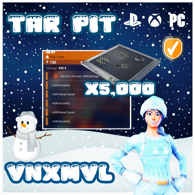 Tar Pit Trap - Game Items - Gameflip