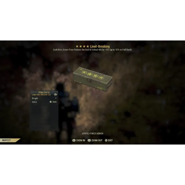 5x Limit-Breaking Mods - Fallout 76 Game Item - Gameflip