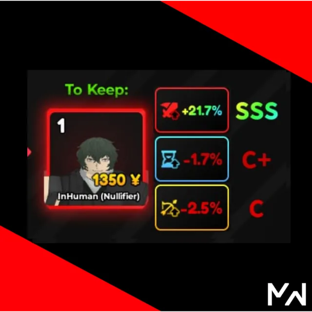 High SSS DMG stats Anime adventure - Anime Adventure Game Items - Gameflip