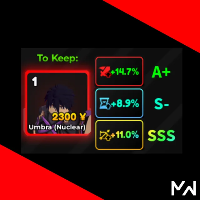 High SSS RNG stats Anime adventure - Anime Adventure Game Item - Gameflip