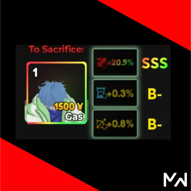 SSS DMG stats Anime adventure - Anime Adventure Game Item - Gameflip