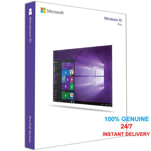 🔑 Microsoft Windows 10 Pro 32bit/64bit GENUINE LICENSE ORIGINAL [GLOBAL ...