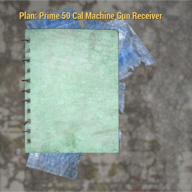 Weapon | PS4 - PLAN: PRIME 50 cal Machine Gun Receiver - Game Items ...