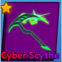 Cyber Scythe Blade Ball - Bladeball (Very Rare) - Blade Ball Game Items ...