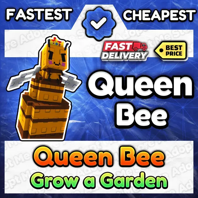Queen Bee - Grow a Garden - Grow a Garden Game Item - Gameflip