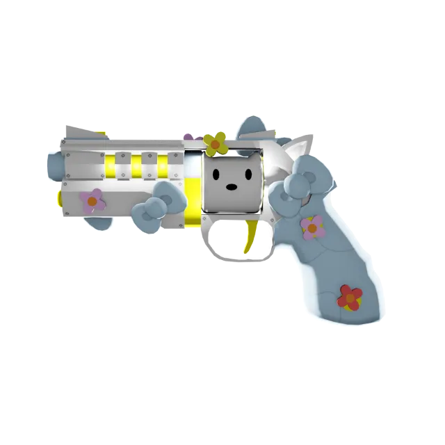 Cartoon Revolver - Da Hood - Da Hood Game Item - Gameflip