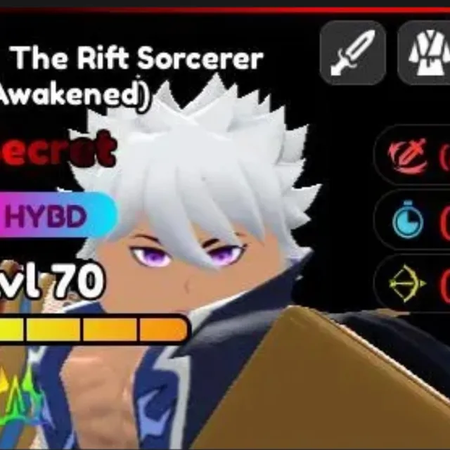 ALMIGHTY GOJO|Rift sorce - Roblox Game Items - Gameflip